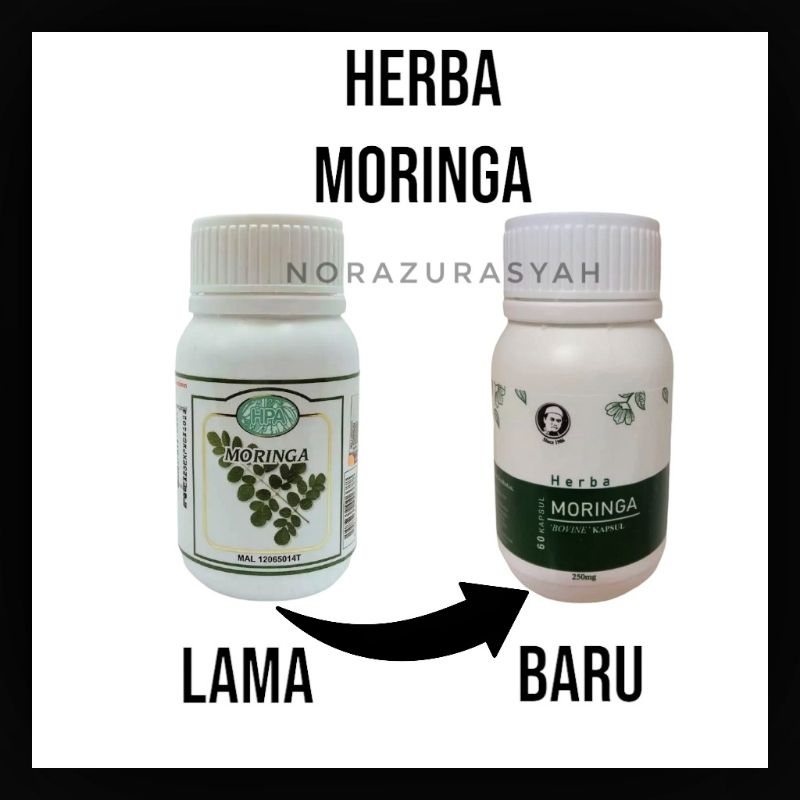 kapsul moringa (60bovine kapsul) | Shopee Malaysia