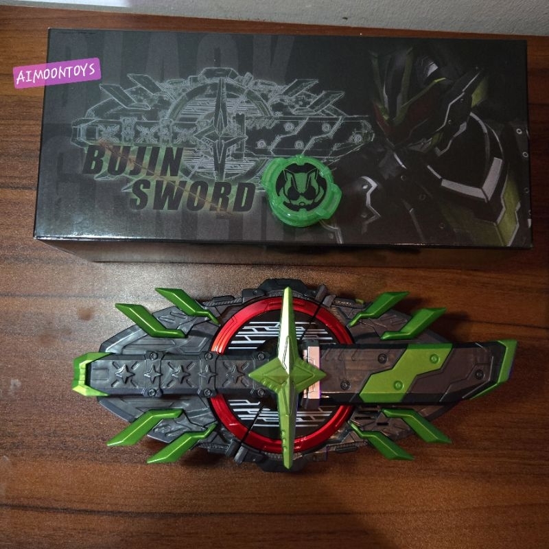 READYSTOCK KO DX Bujin Sword Raise Buckle + Tycoon ID Core Kamen Rider ...