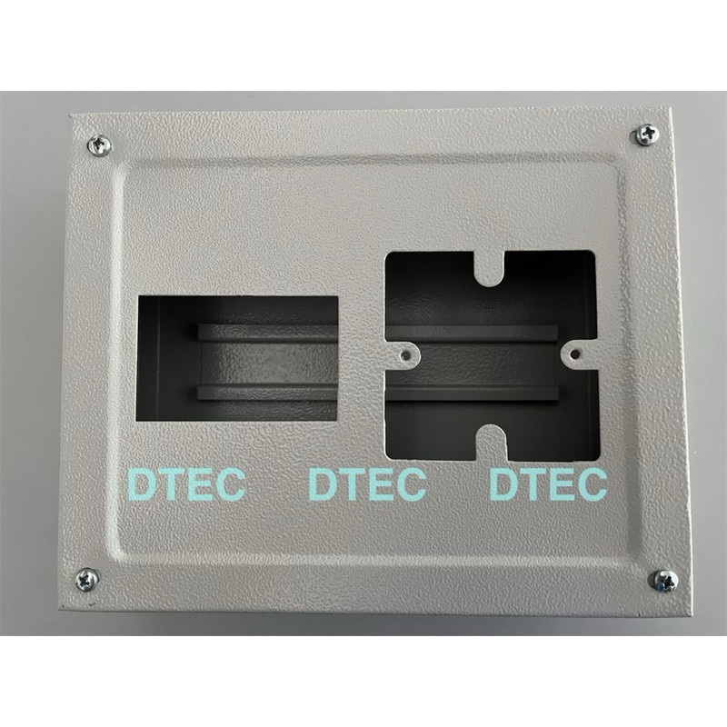 METAL SWITCH CENTER BOX - 1 Switch + 4 Way Switch Box for RCCB MCB ...