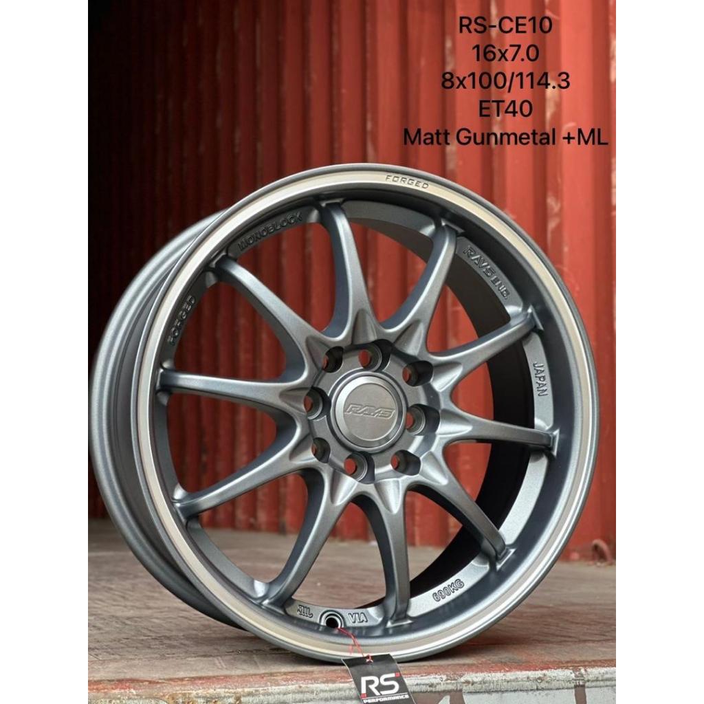 RS Performance CE28 16x7.0jj 10h/8h 10kaki rim baru made in Thailand ...