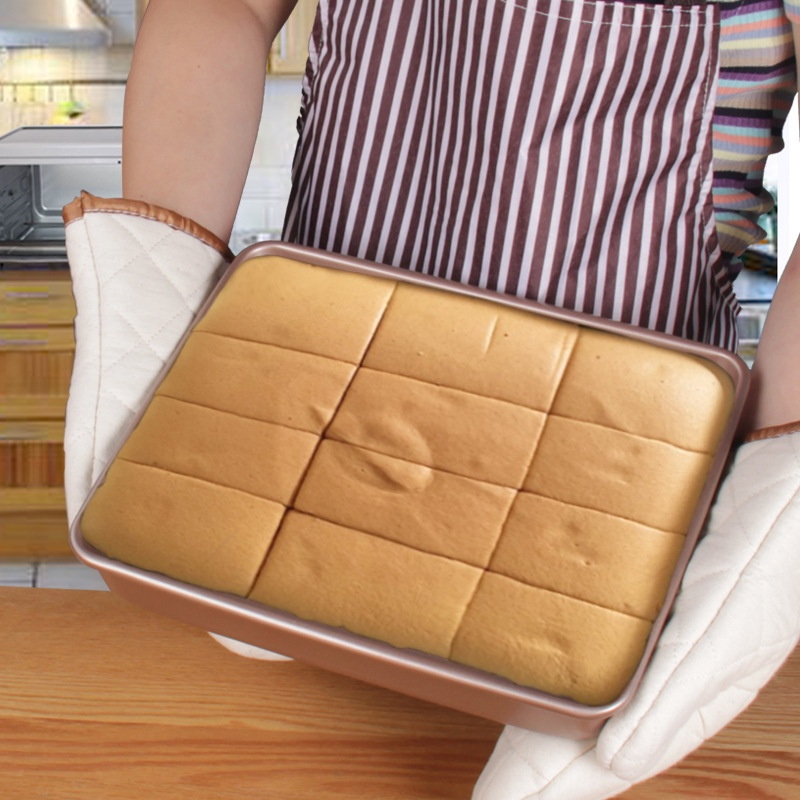 Non-Stick Rectangle Cake Baking Plate (Baking / Cake / Yum Yum Kitchen ...