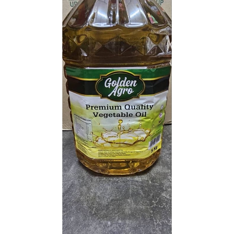Minyak masak Golden Agro 5kg | Shopee Malaysia