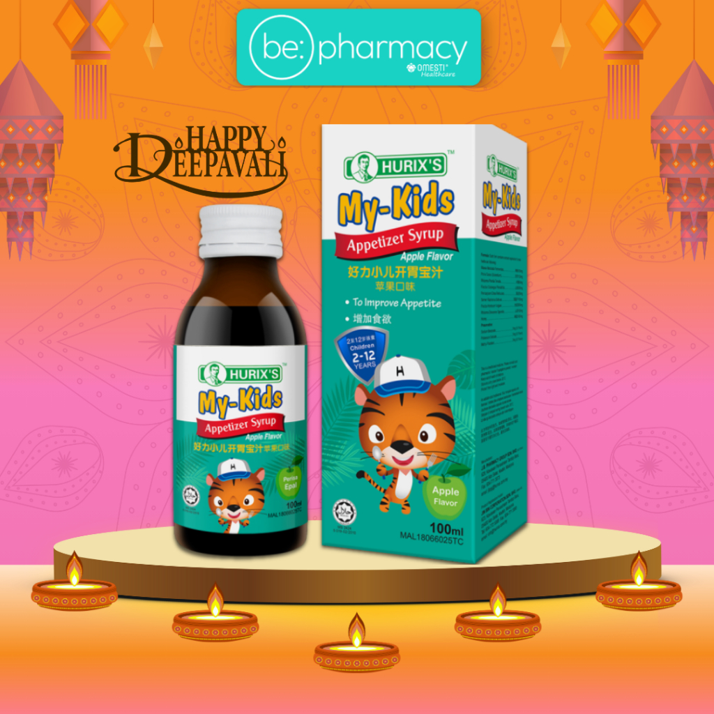 Hurix's My-Kids Appetizer Syrup 100ML (apple) | Shopee Malaysia