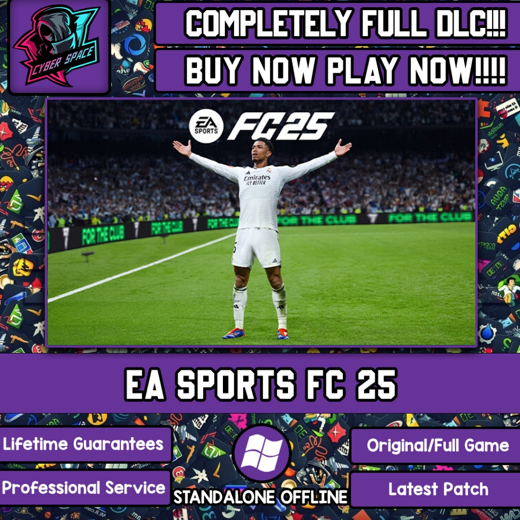 EA SPORTS FC 25 [Standalone Offline] [Full DLC] Cyber Space PC Game ...