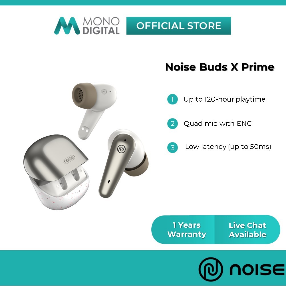 Noise Buds X Prime Truly Wireless Bluetooth Earbuds | Shopee Malaysia