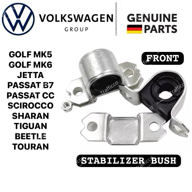 Volkswagen VW Golf MK5 MK6 Jetta Passat B7 CC Scirocco Sharan Tiguan Beetle Touran Front ...