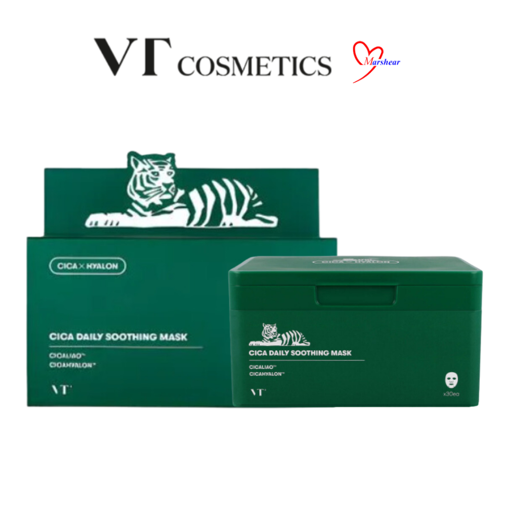 VT Cosmetics Cica Daily Soothing Mask (30 sheets) | Shopee Malaysia