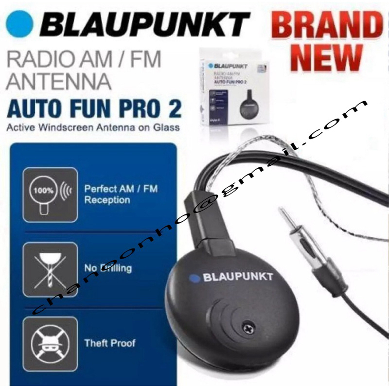 Car Antenna Blaupunkt Auto Fun Pro 2 Radio Antenna FM/AM Active Windscreen Antenna Radio Kereta ...