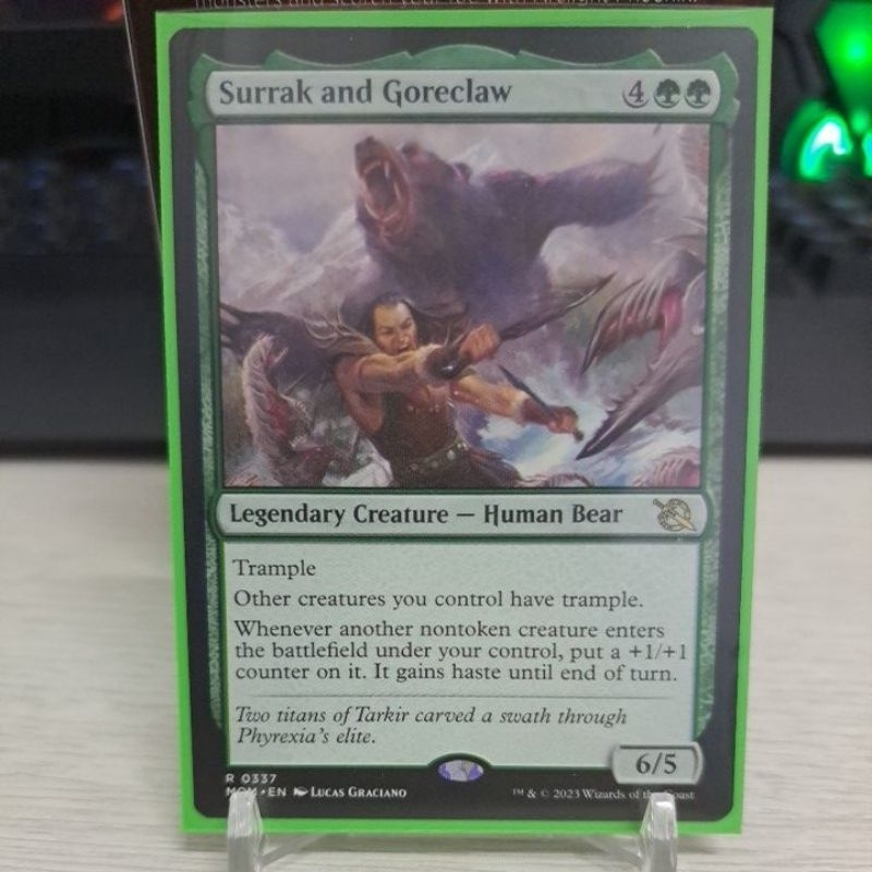 MTG Surrak and Goreclaw (MOM)(Rare) | Shopee Malaysia