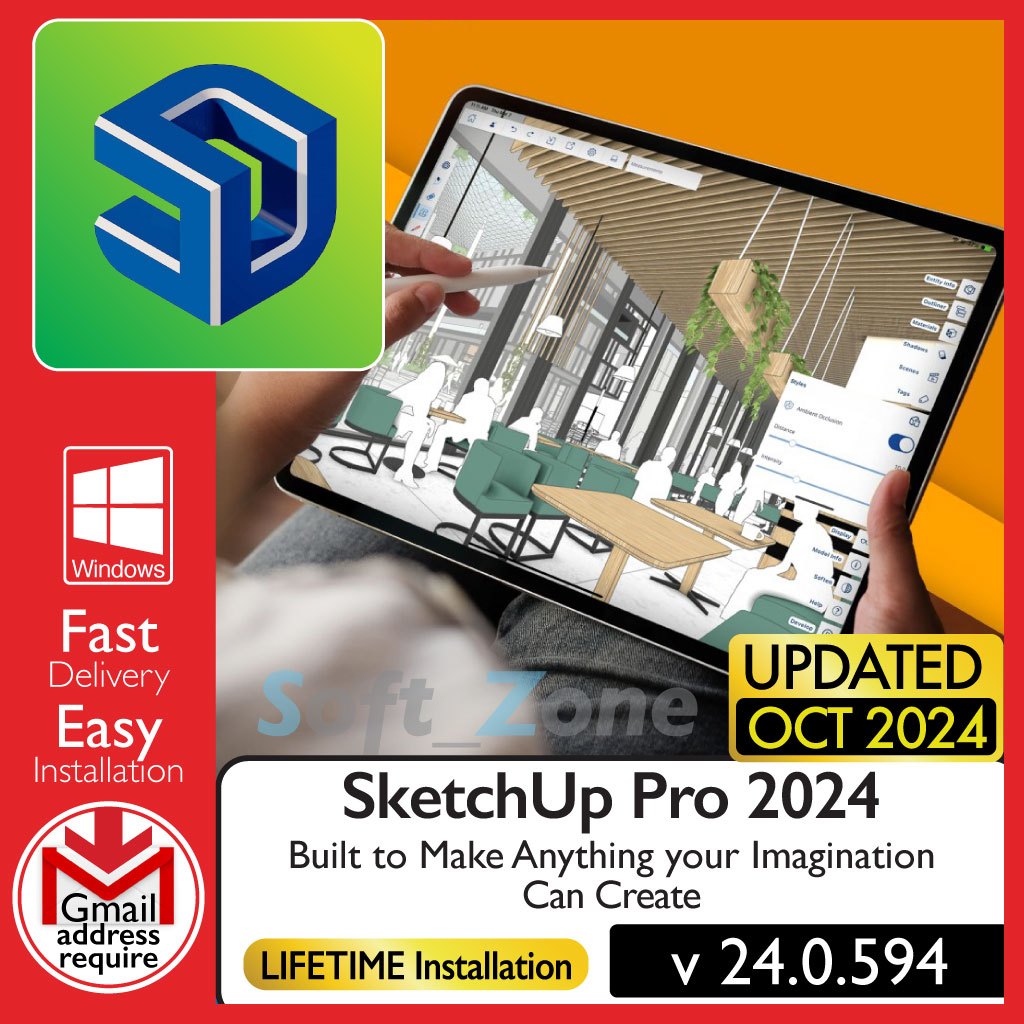 SketchUp Pro 2024 v24.0.594 - Built to Make Anything your Imagination ...