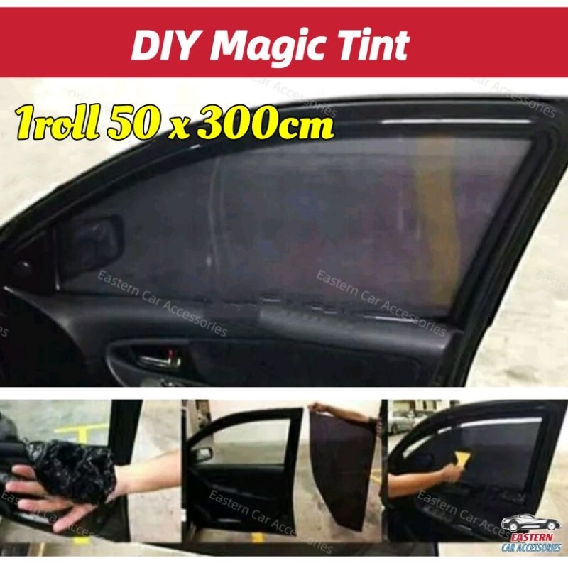 DIY Car Magic Sunshade Tint House Car Window Tint Film Reusable ...