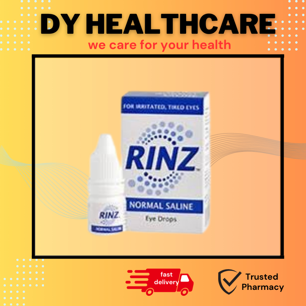 Rinz Normal Saline Eye Drop 5ml [EXP : 04/2027] | Shopee Malaysia