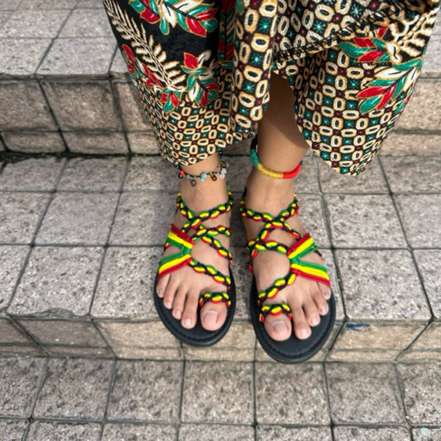 Rasta (100% Handmade Sandals) | Shopee Malaysia