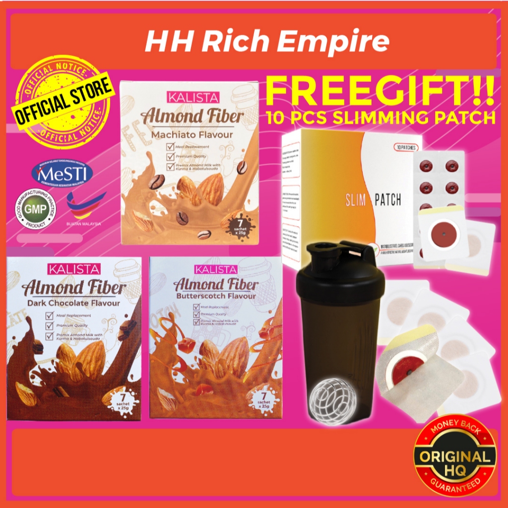 🔥READY STOCK🔥 ALMOND FIBER & HONEYDEW slimming detox jus kurus fitztox berryfull xs perfect ...