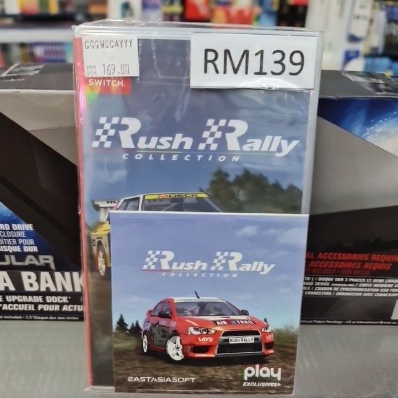 nintendo switch rush rally collection English as new and sealed rm119 ...