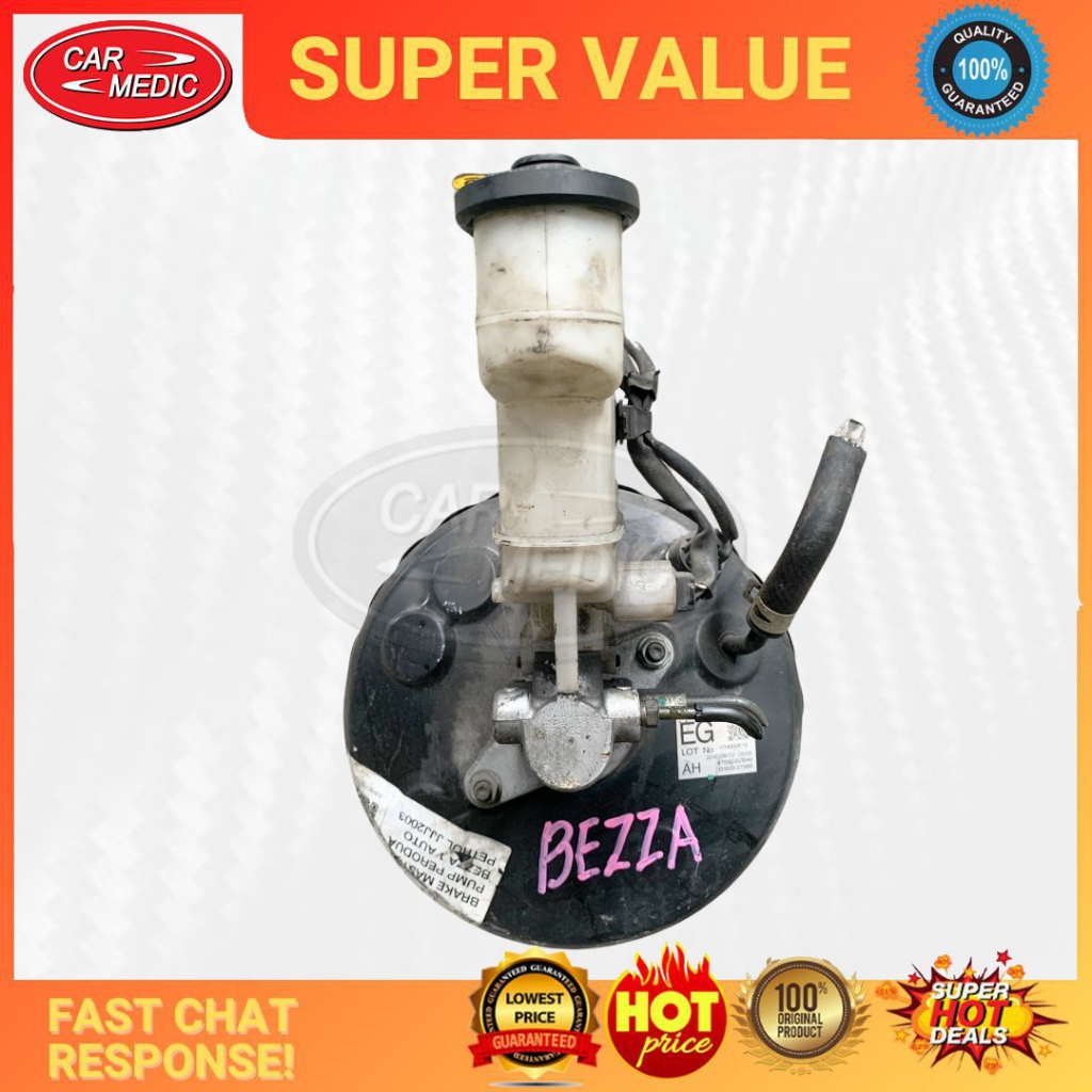 Original Perodua Bezza 1.3 Brake Master Pump / Servo Pump Set (Used ...