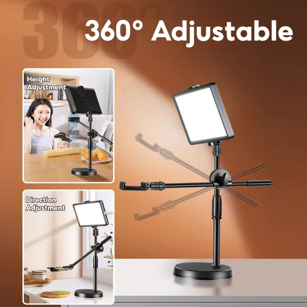 Overhead Lampu Stand + Led Phone Stand Holder Phone Holder Bracket 360 ...