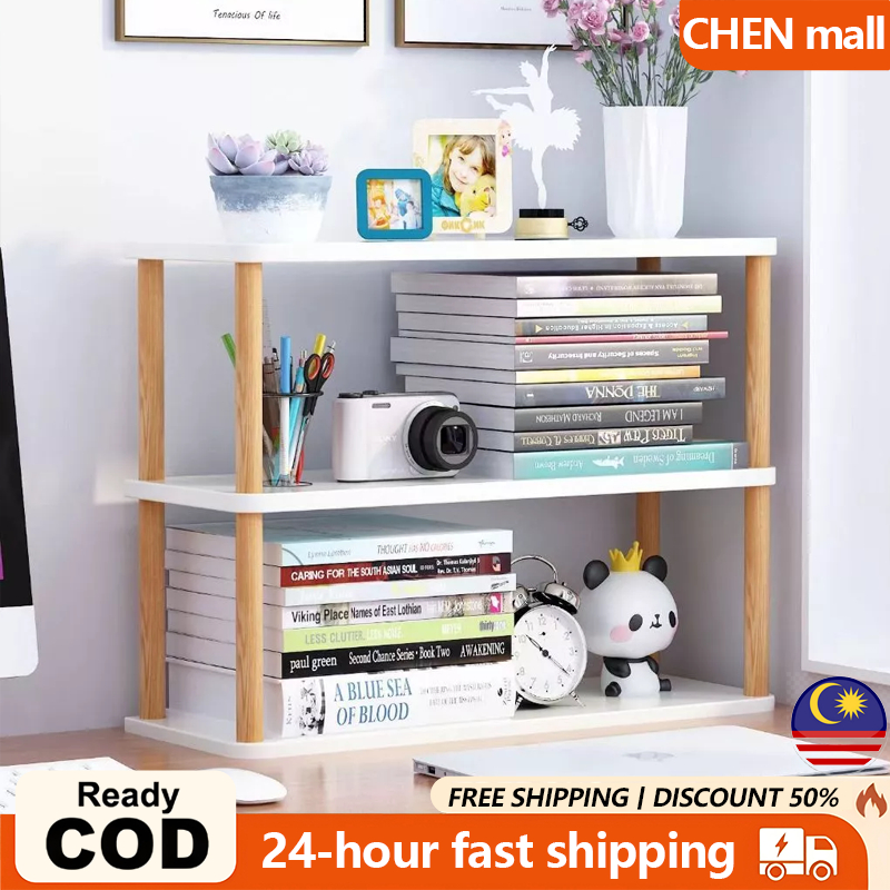 Rak storan meja meja mudah storan berbilang lapisan/Multi-layer storage ...