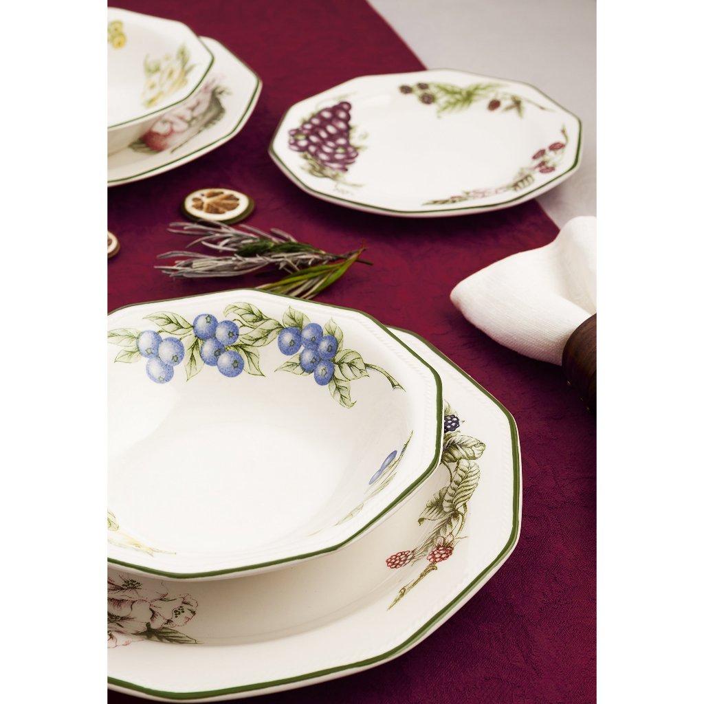 Queens Churchill Victorian Orchard 12pcs Dinner Set | Shopee Malaysia