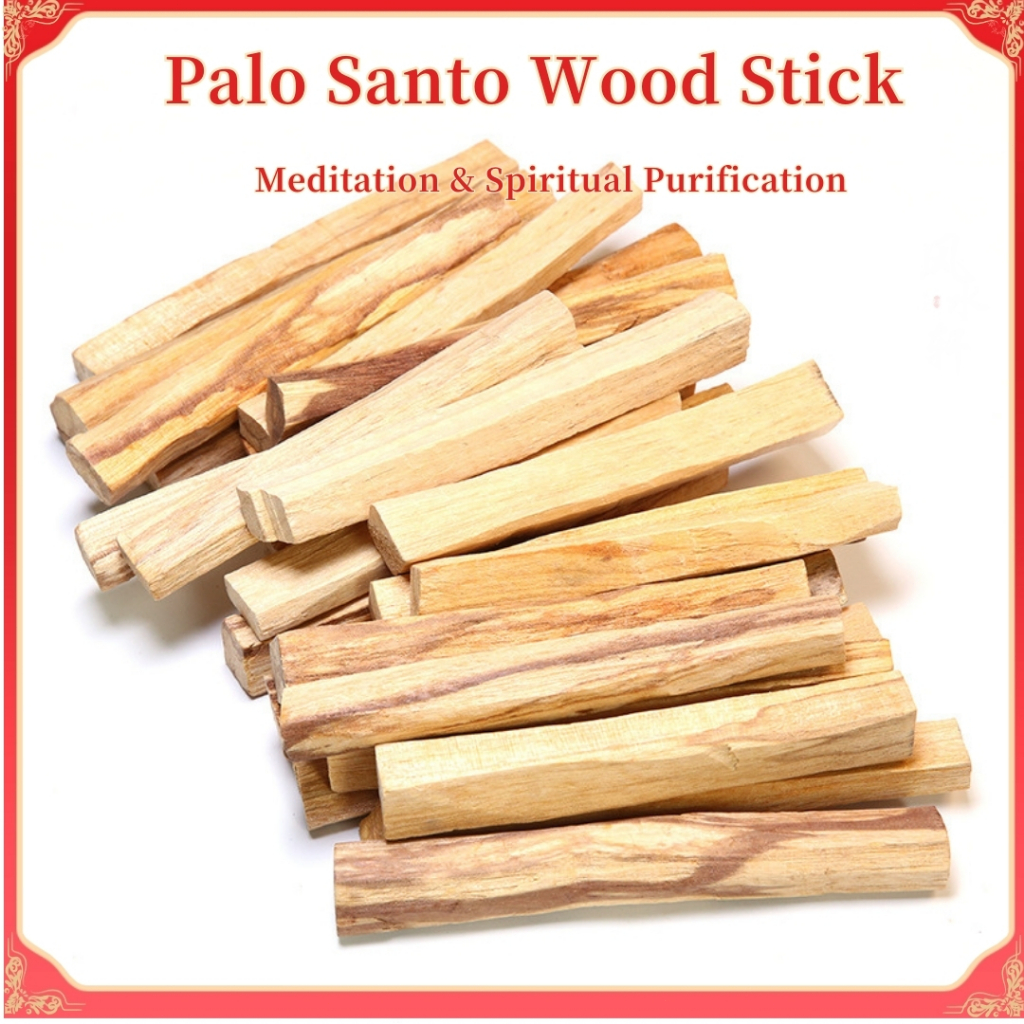 风水轩💦 Palo Santo Wood Stick 10PCS Meditation & Spiritual Purification ...