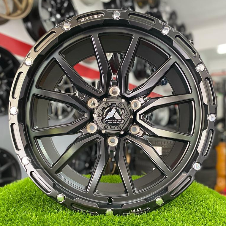 4x4 Sport Rim Raxer Road-Off Volcano AT12 Wheel 18 Inch 9JJ 6H139 ET+15 ...
