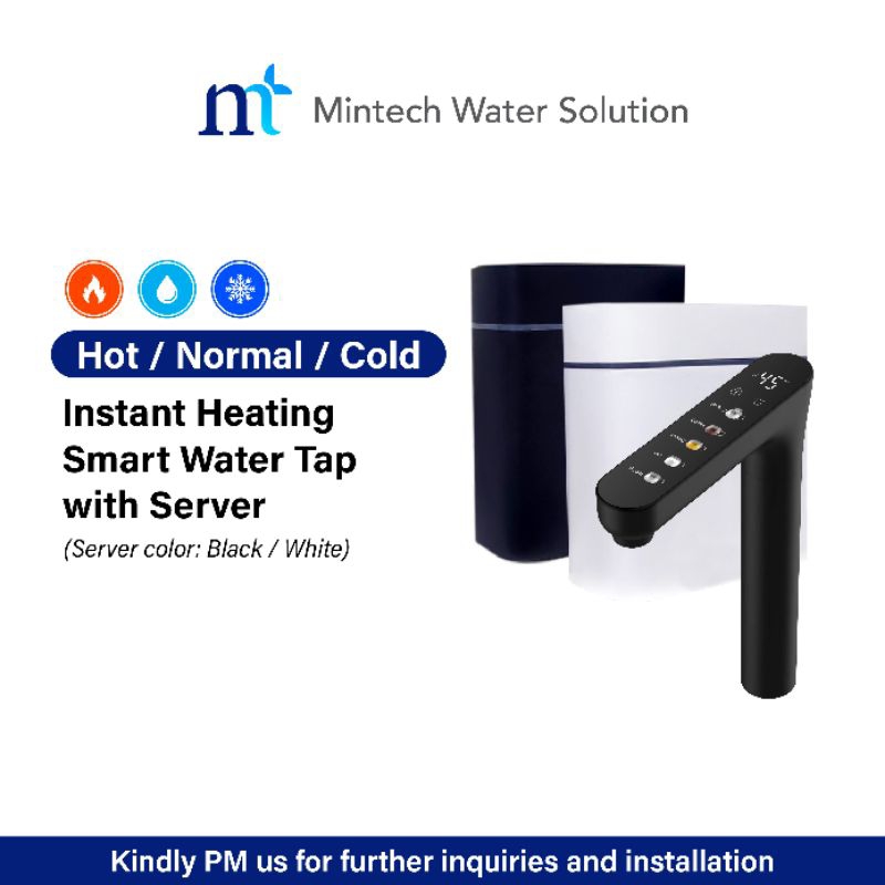 Instant Heating Smart Water Tap with Server (Hot / Normal / Cold Water ...