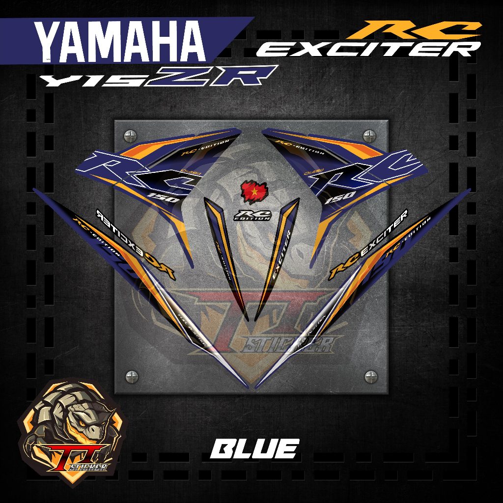 YAMAHA STRIPE MOTOR Y15ZR/Y15 V1 V2 EXCITER RC 150 ( 56 ) VIETNAM ...