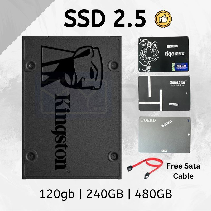 *USED SSD Kingston A400/Colorful/WD Western Digital 120GB 240GB SSD 2.5 ...
