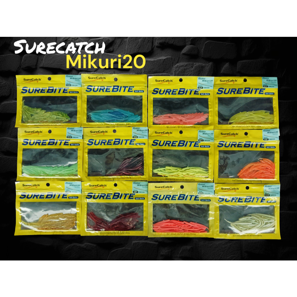 SURECATCH , SUREBITE MIKURI 20 (55mm) | Shopee Malaysia