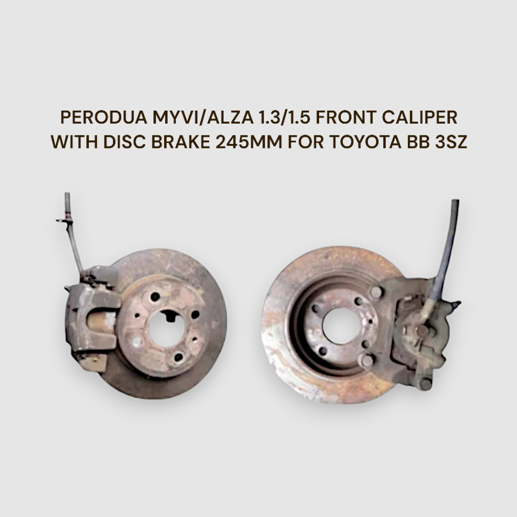 PERODUA MYVI/ALZA 1.3/1.5 FRONT CALIPER WITH DISC BRAKE 245MM FOR ...