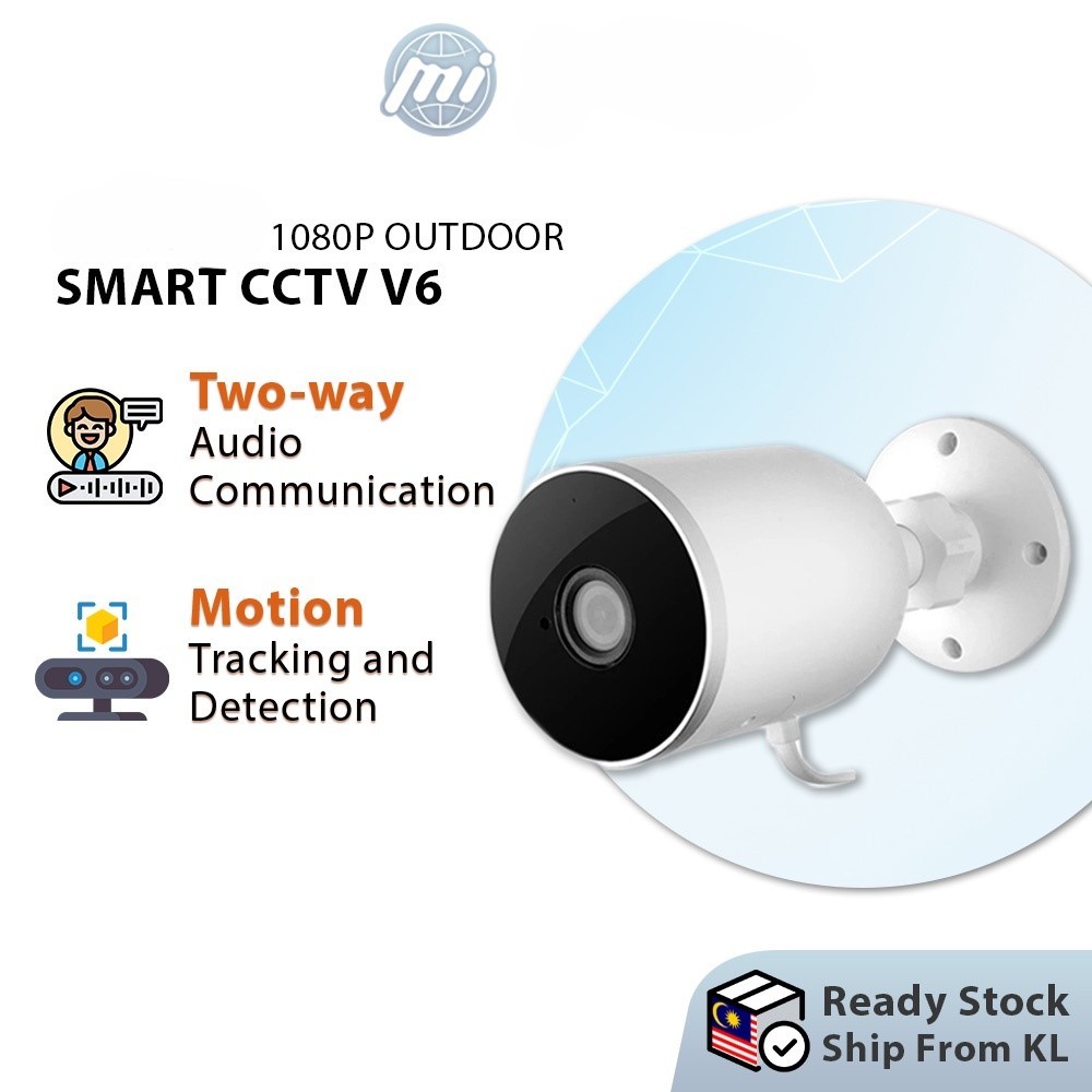 【Clearance】Tuya Smart App Outdoor CCTV 1080P Wifi IP Camera TA-R9520-V6 ...