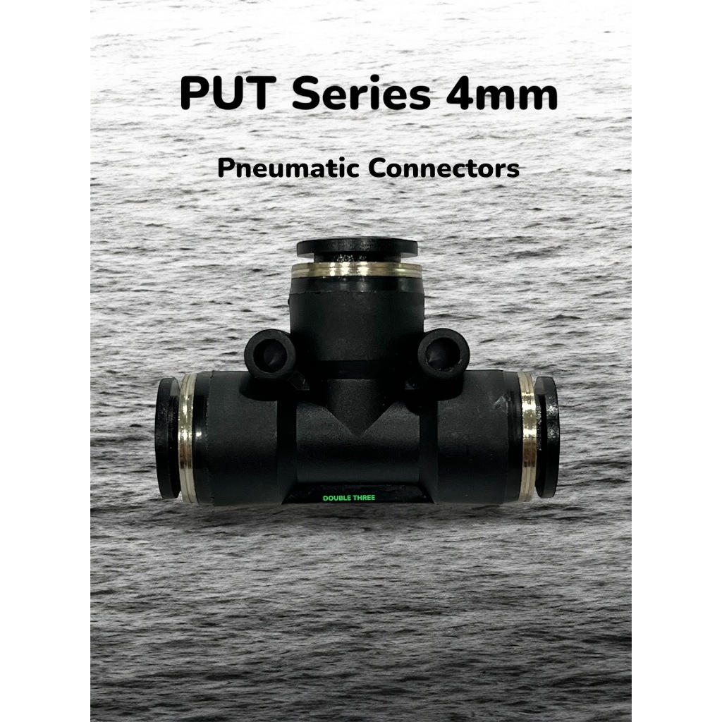 Pneumatic Quick Connector Fitting Air Pipe PUT Plastic Pipe Airway Tube ...