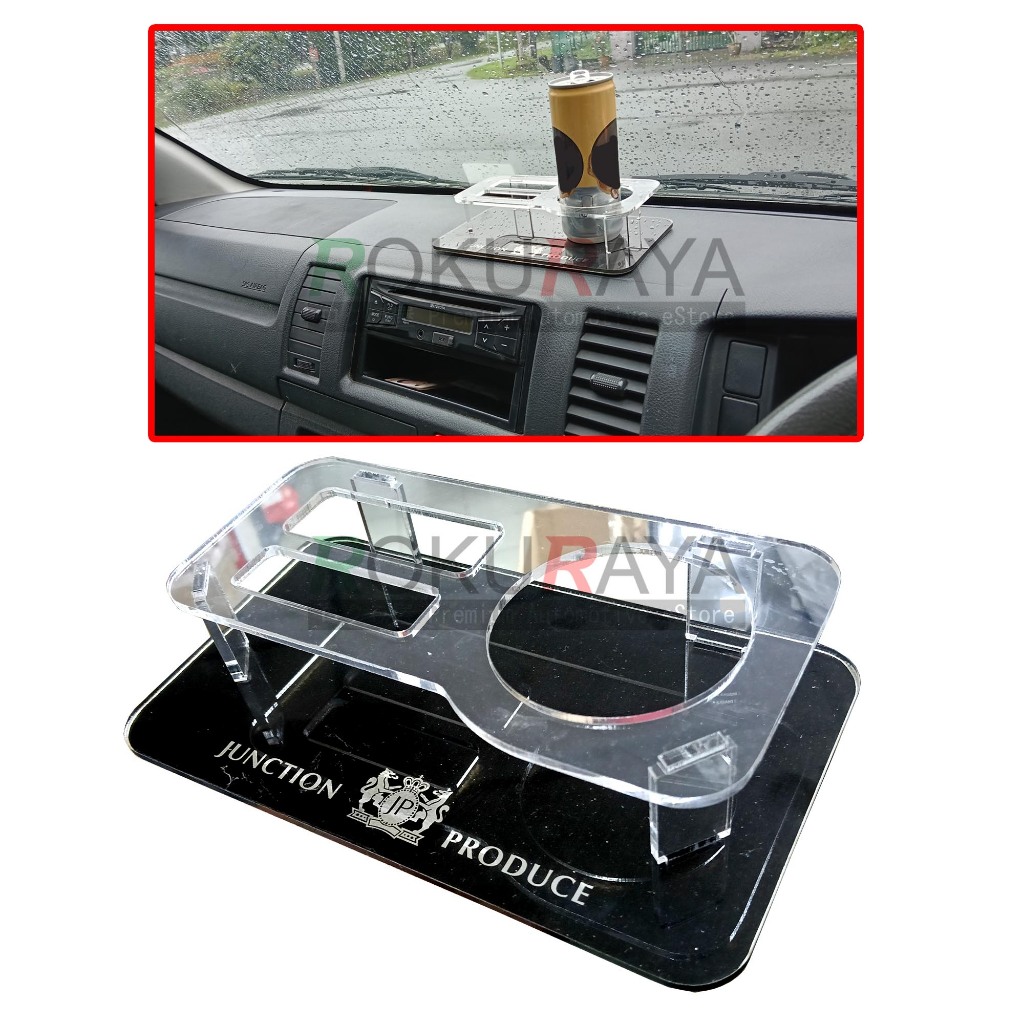 JUNCTION PRODUCE JP Universal Car Interior Dashboard Tray Top Flat ...