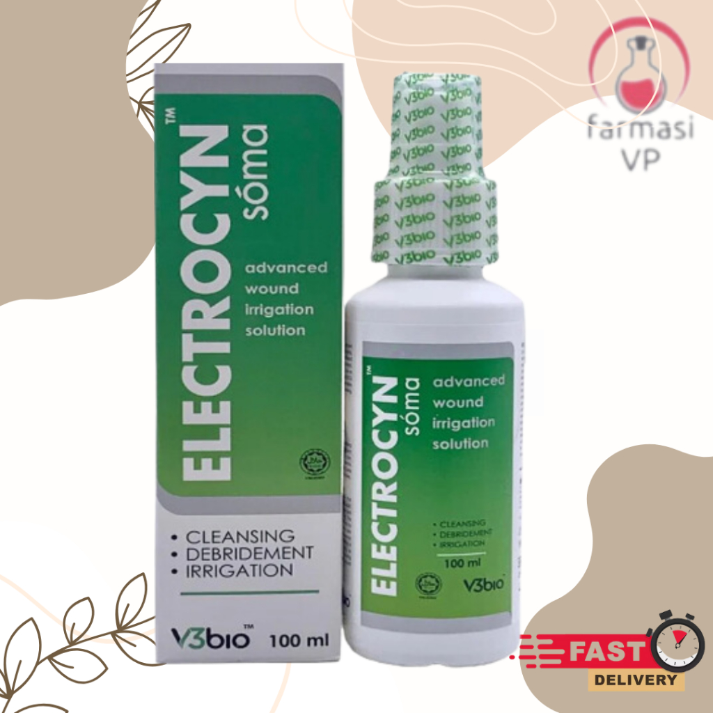 Electrocyn Soma Spray Mist 100mL (Wound irrigation solution) | Shopee ...