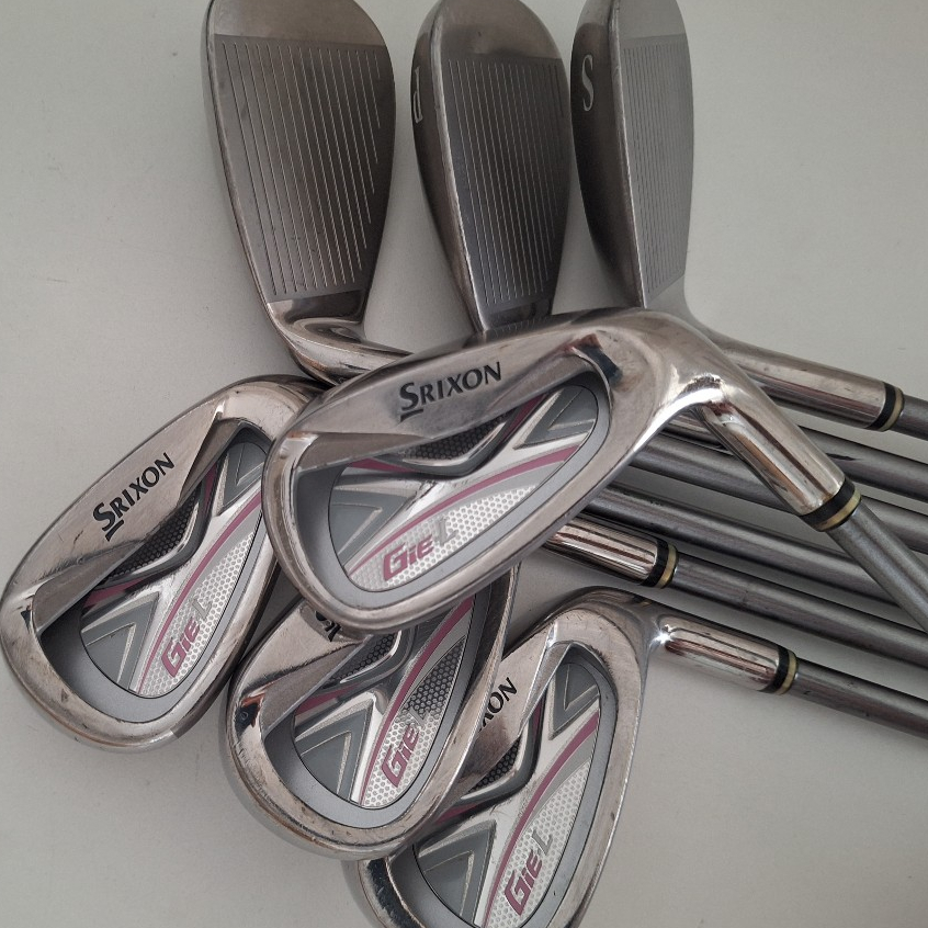 Srixon GIE - L Graphite Ladies Irons Set - 5 - 9 , P ,S ( 7 pieces ...