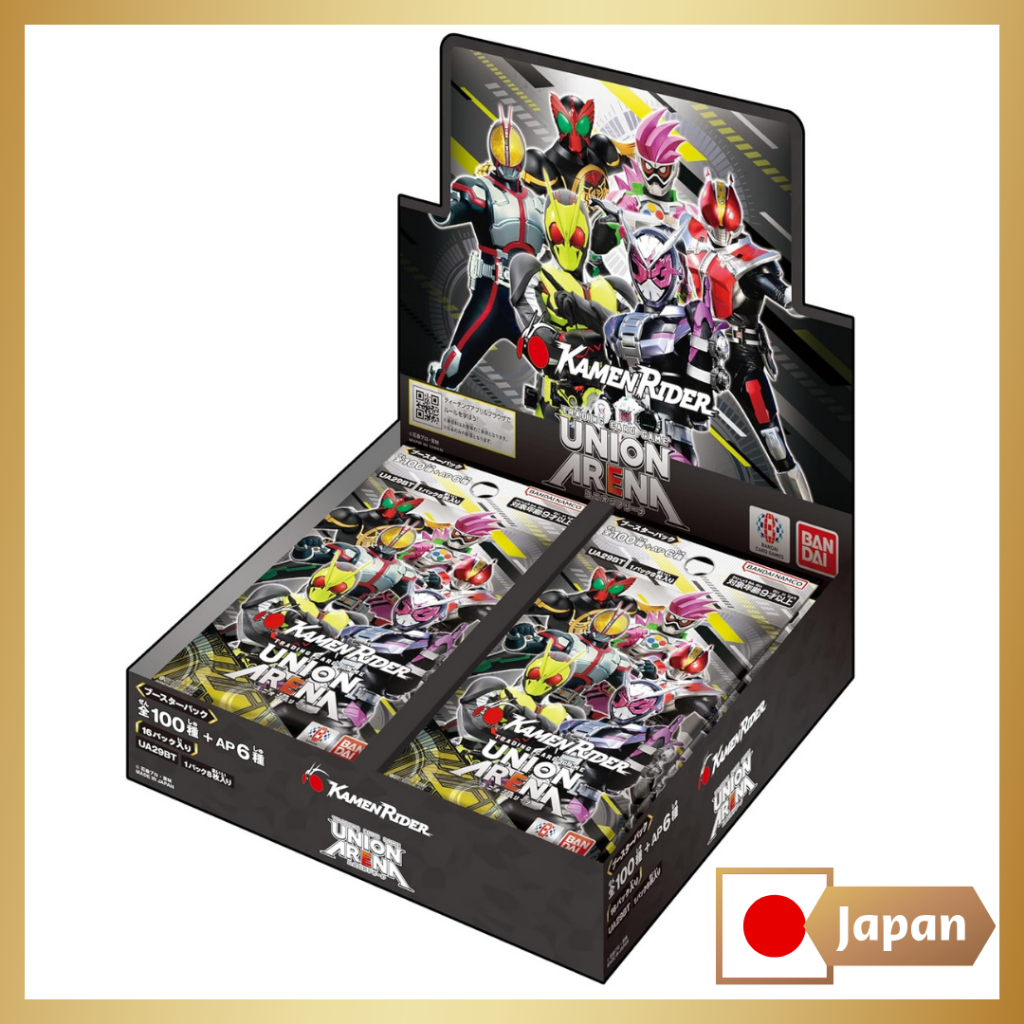 [ReadyStock]UNION ARENA Booster Box Kamen Rider UA29BT masked rider BANDAI Japanese【Direct From ...
