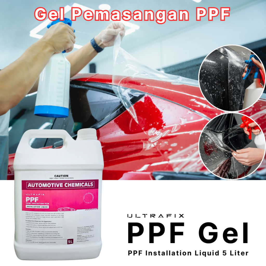 Gel Pemasangan PPF 5 Liter Installation Liquid Untuk Pemasangan PPF ...
