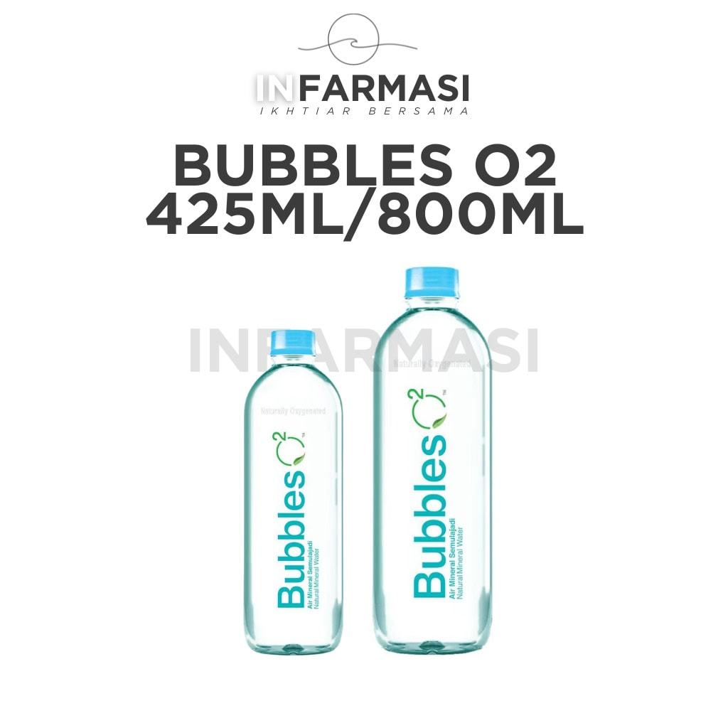 Air Mineral Semulajadi Bubbles O2 425ml / 800ml - Tinggi Kandungan ...