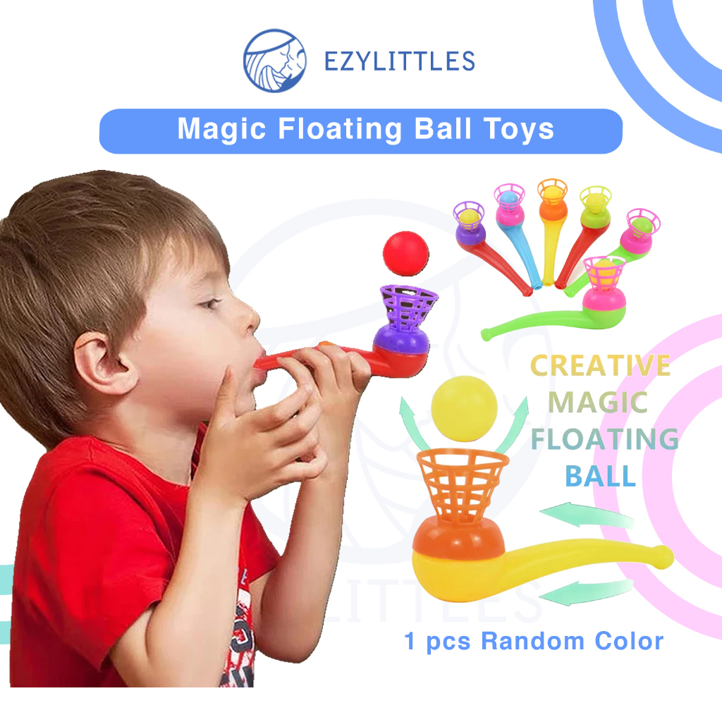 EZYLITTLES Magic Floating Ball Blow Ball Suspension Ball Game Children ...
