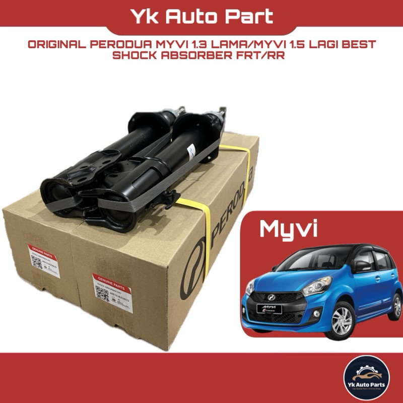 ORIGINAL PERODUA MYVI 1.3 LAMA/MYVI 1.5 LAGI BEST SHOCK ABSORBER FRT/RR | Shopee Malaysia