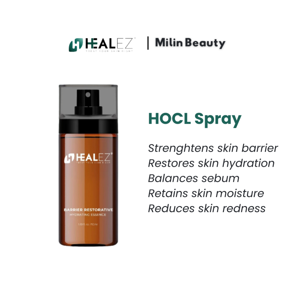 (50ml) HEALEZ Barrier Restorative Hydrating Essence - Hypochlorous Acid ...