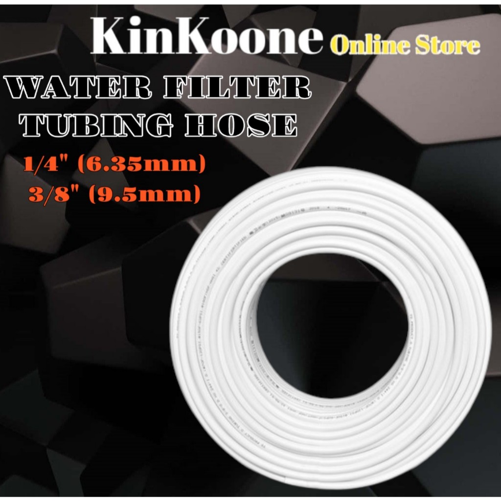 WATER FILTER PE HOSE 1/4" RO HOSE WATER PURIFIER TUBING 10METER/20METER ...