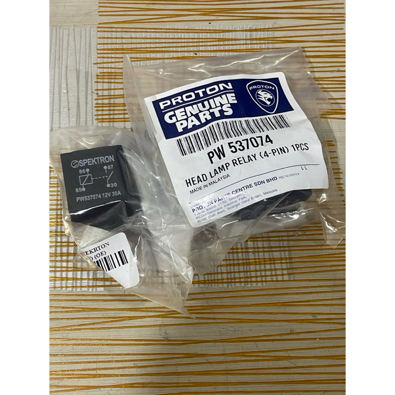 GFH Head Lamp Relay SPEKTRON Pronton Saga BLM，FLX（PW-537074） | Shopee ...