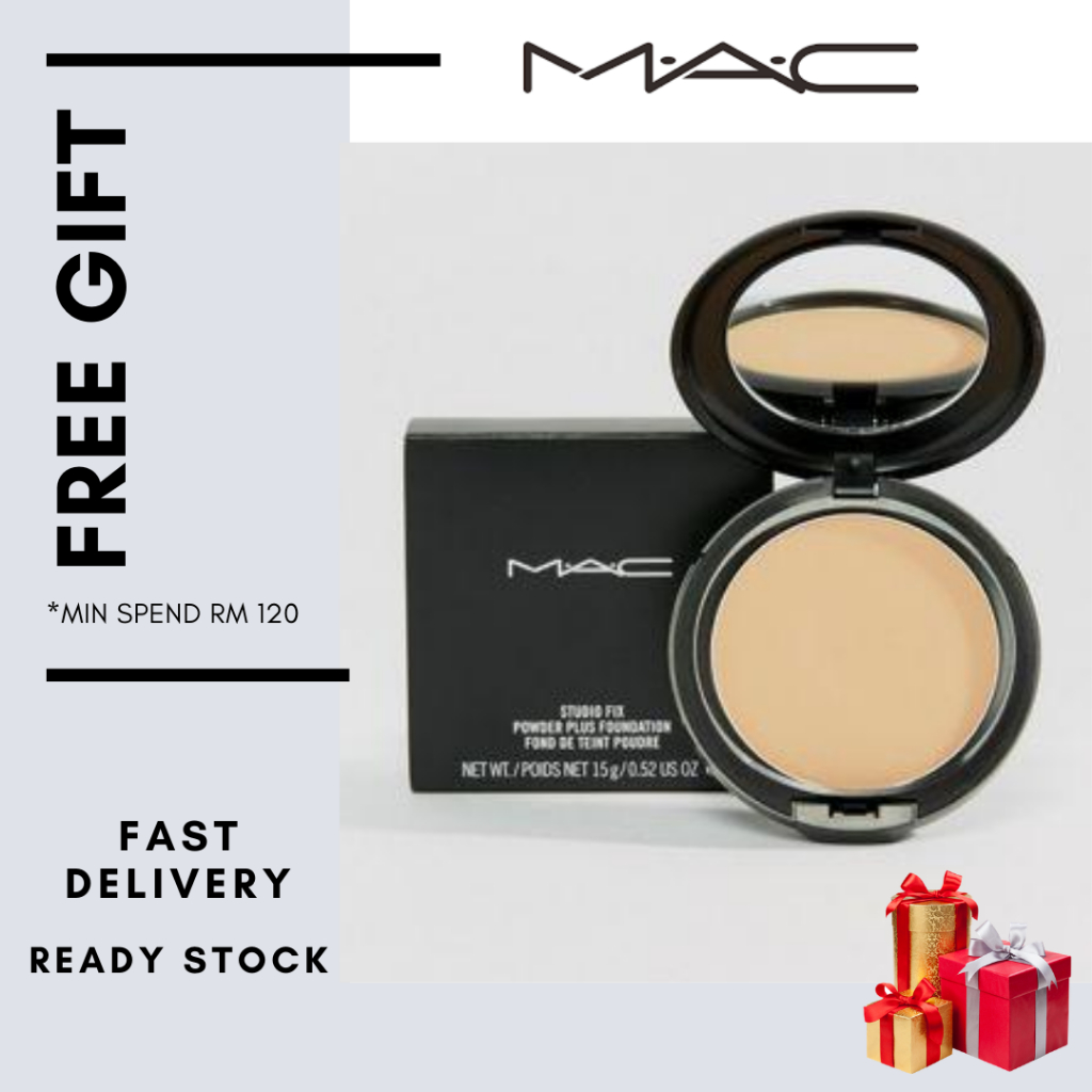 MAC STUDIO FIX POWDER PLUS FOUNDATION NC43 | Shopee Malaysia