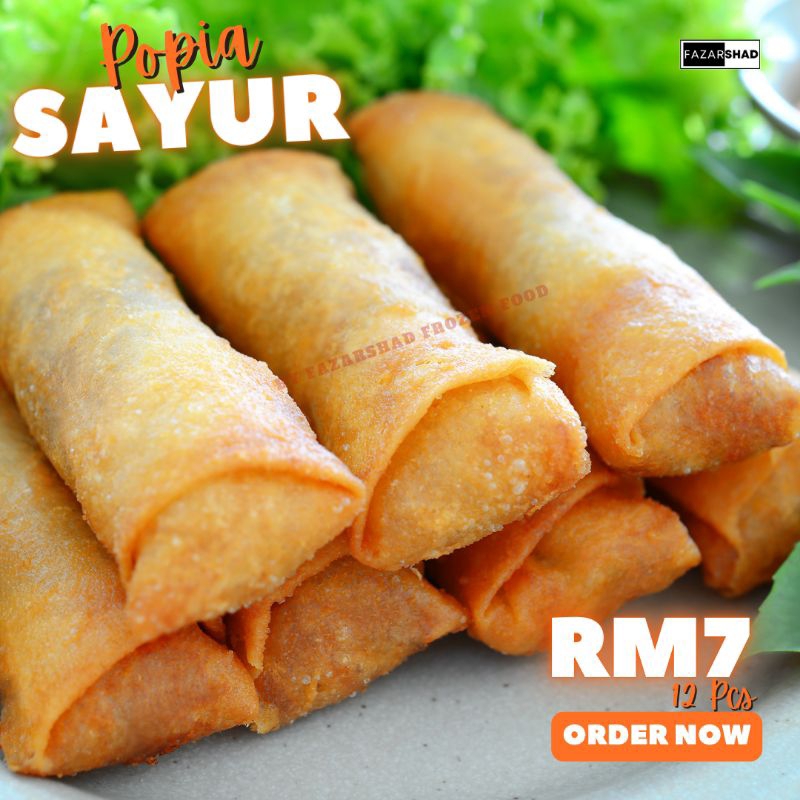 Popia Sayur (12 BIJI) | Shopee Malaysia