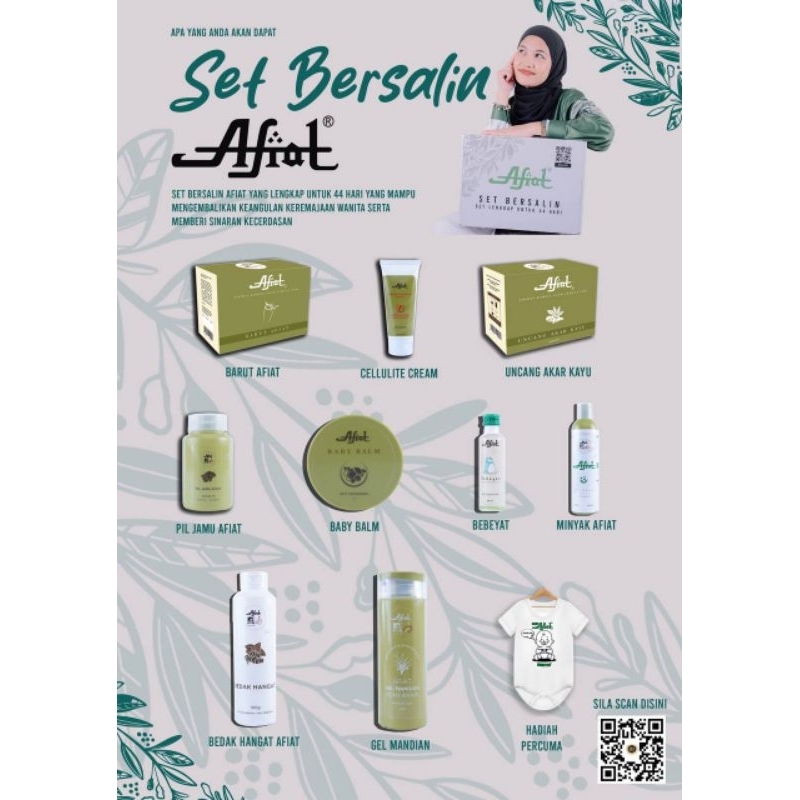 NEW LOOKS SET BERSALIN AFIAT | Shopee Malaysia