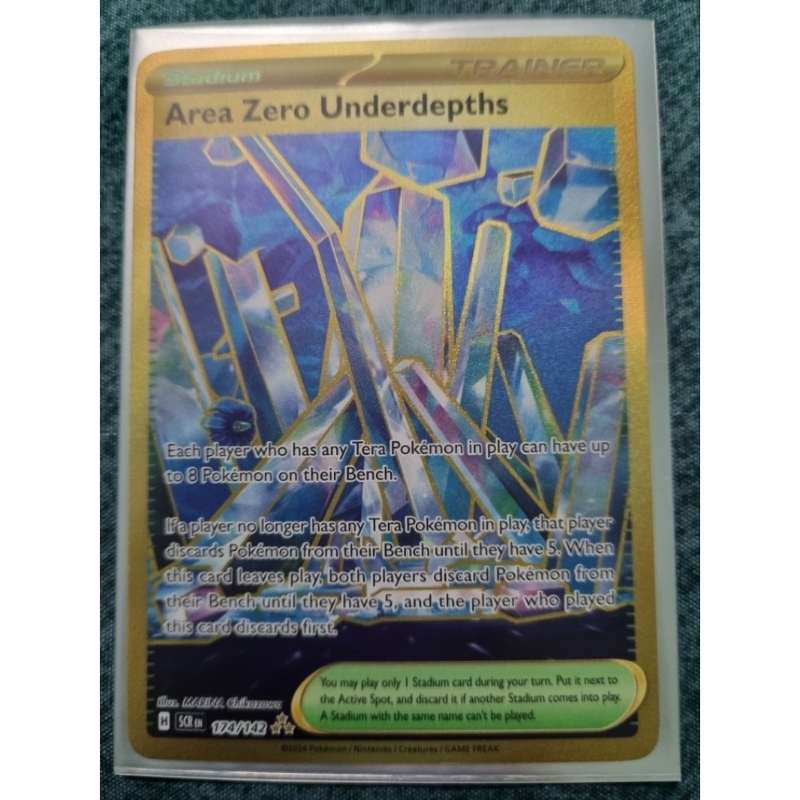 POKEMON TCG [PTCG]: STELLAR CROWN SV07 Area Zero Underdepths 174/142 ...