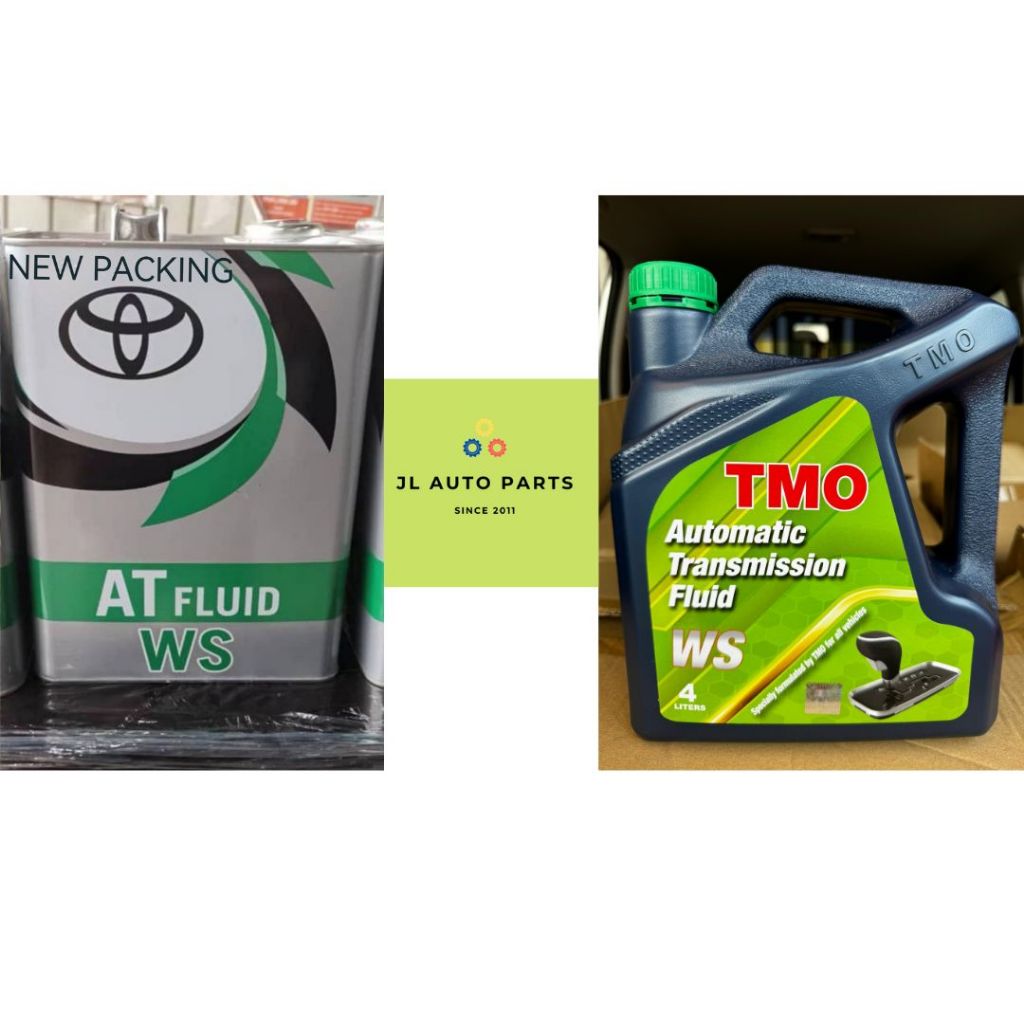 Toyota ATF WS AT/Toyota Motor Oil (TMO) WS AT Minyak Gear Automatik 4L | Shopee Malaysia