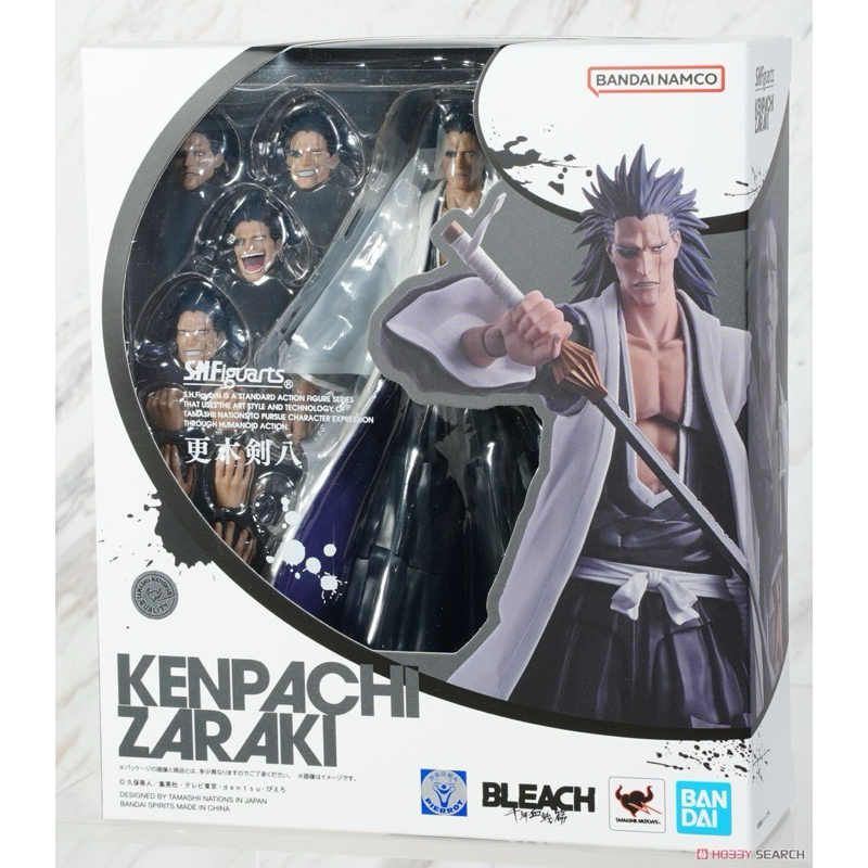 Bandai SHF Bleach Thousand-Year Blood War S.H.Figuarts Kenpachi Zaraki ...
