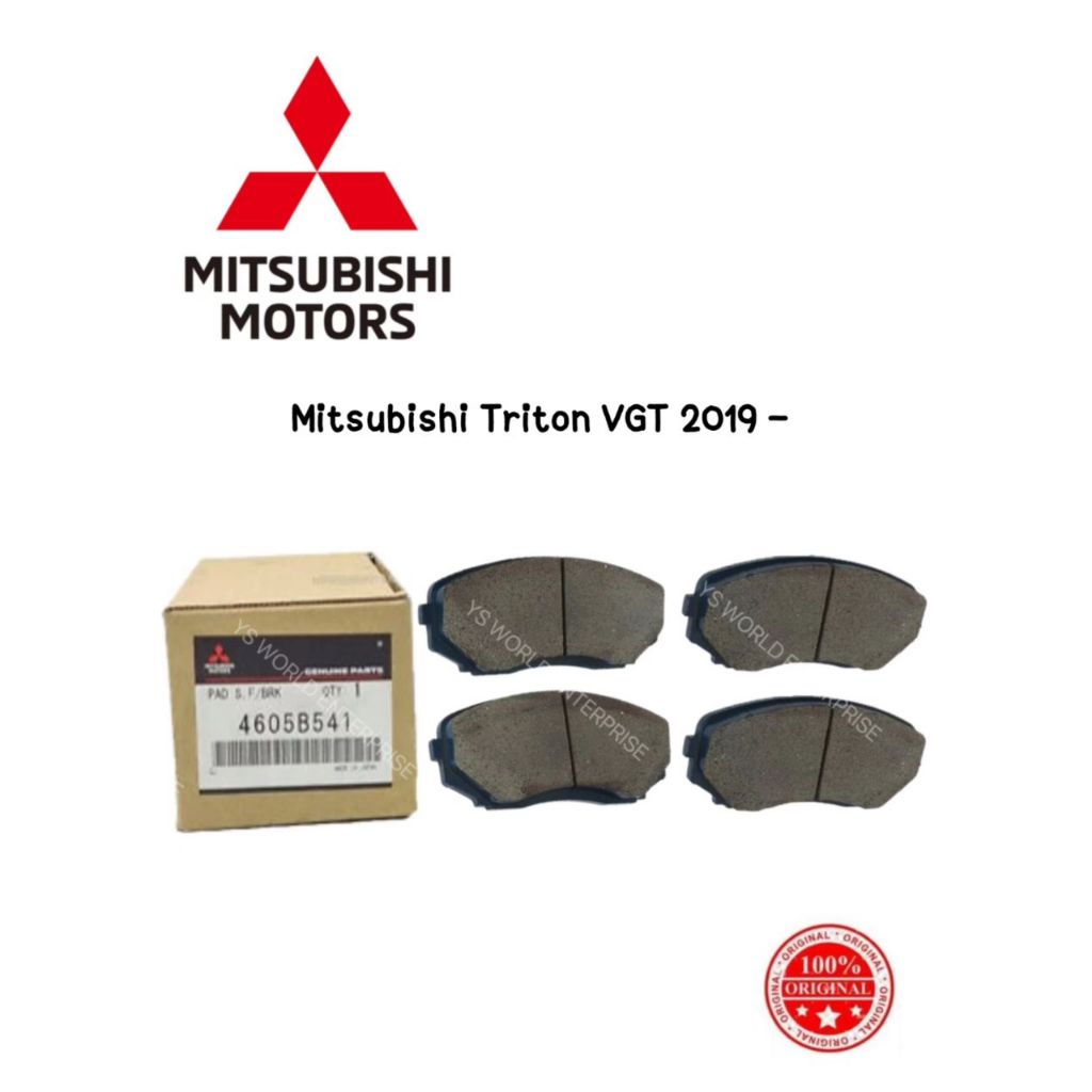 Mitshubishi Triton VGT KL2T KL3T 2019-2021 Front Brake Pad 4605B541 ...